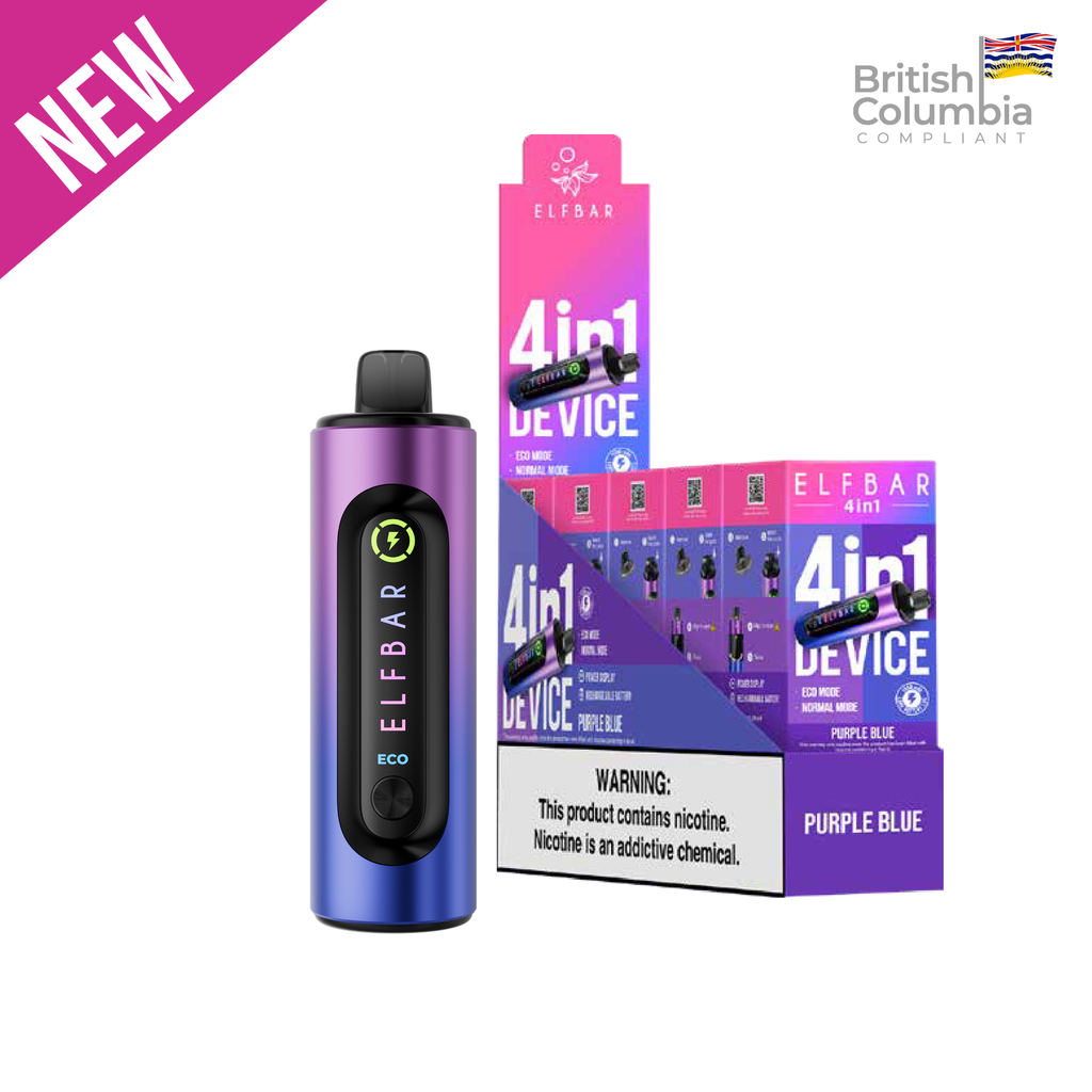 Elf Bar 4In1 Closed Pod Battery – Vapor Haze Canada